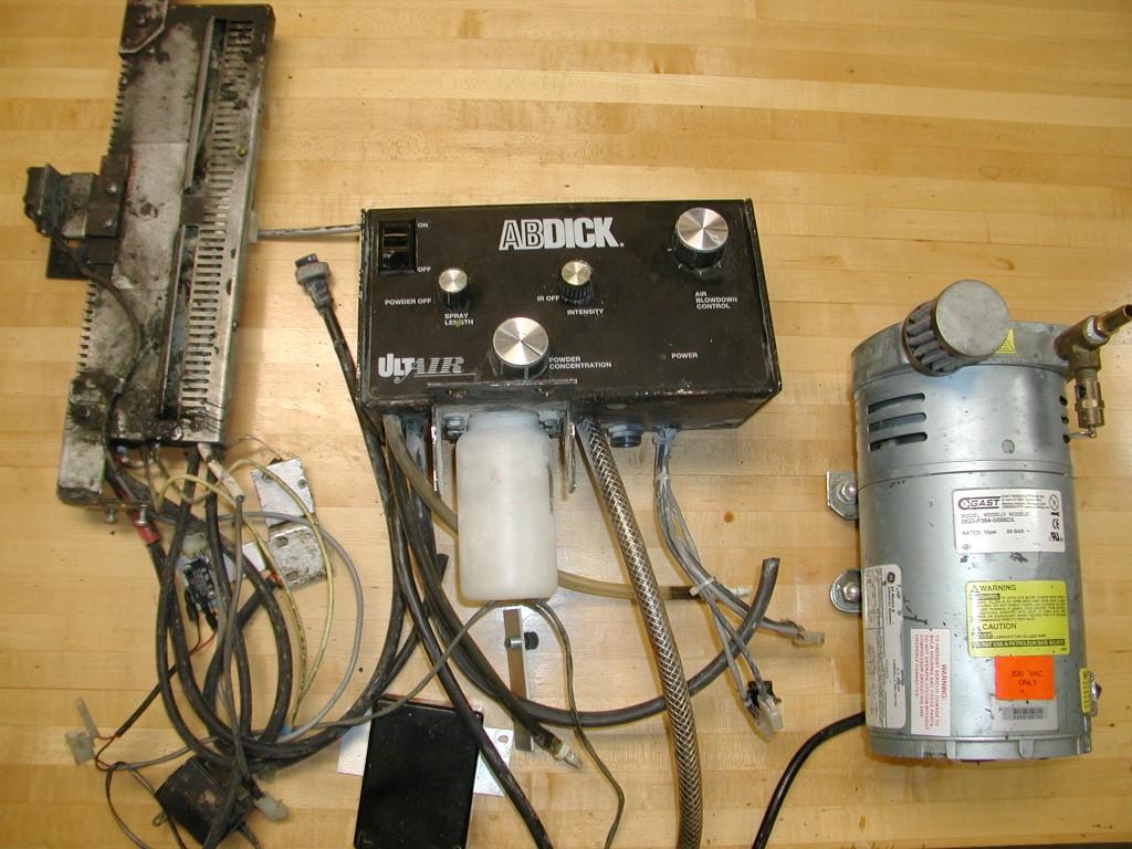 Lot #83: AIRTECH ULTAIR Powder Spray Unit and IR Drying System for AB ...